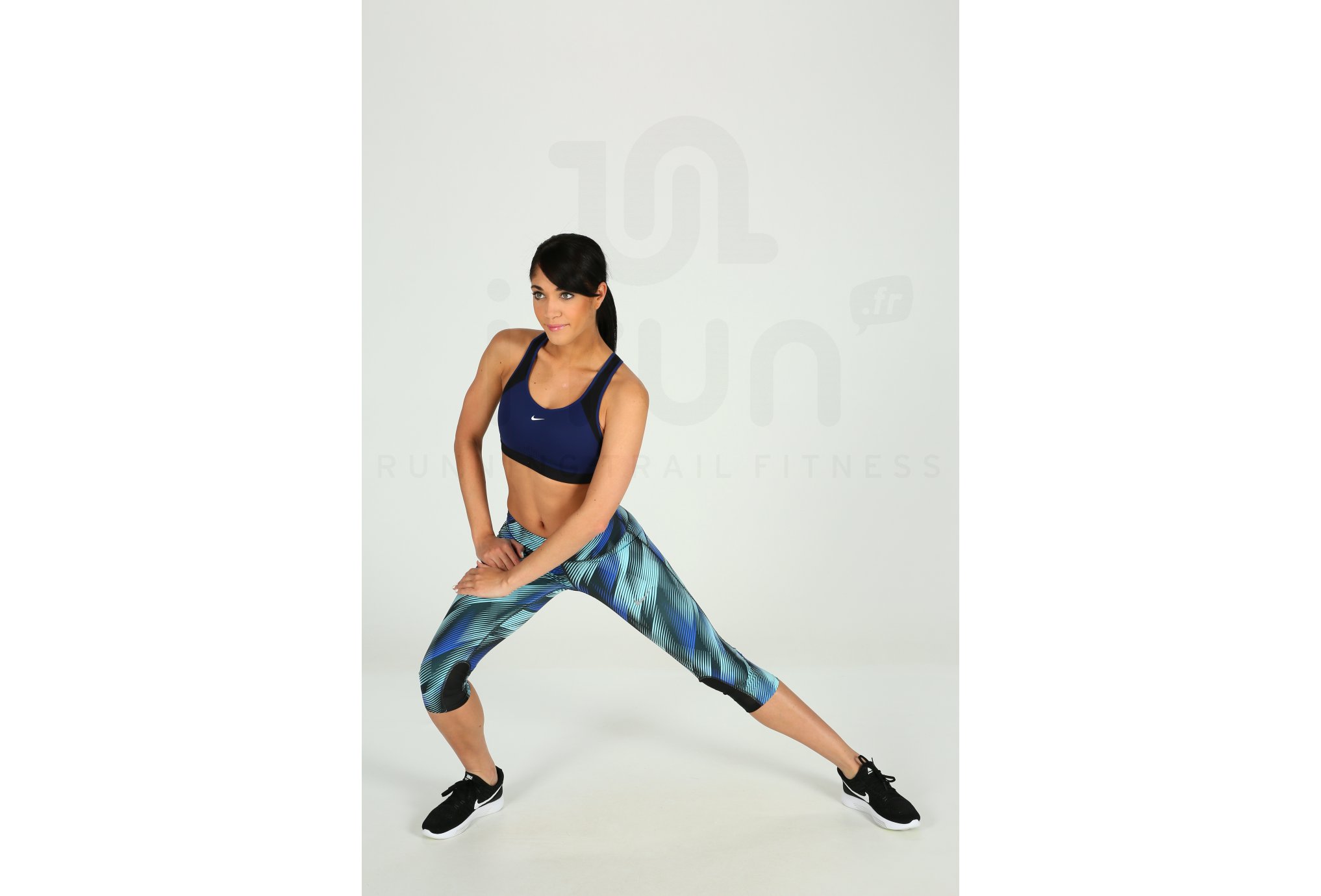 Nike Malla corsario Power Epic Run Print en promoción | Mujer Ropa ...